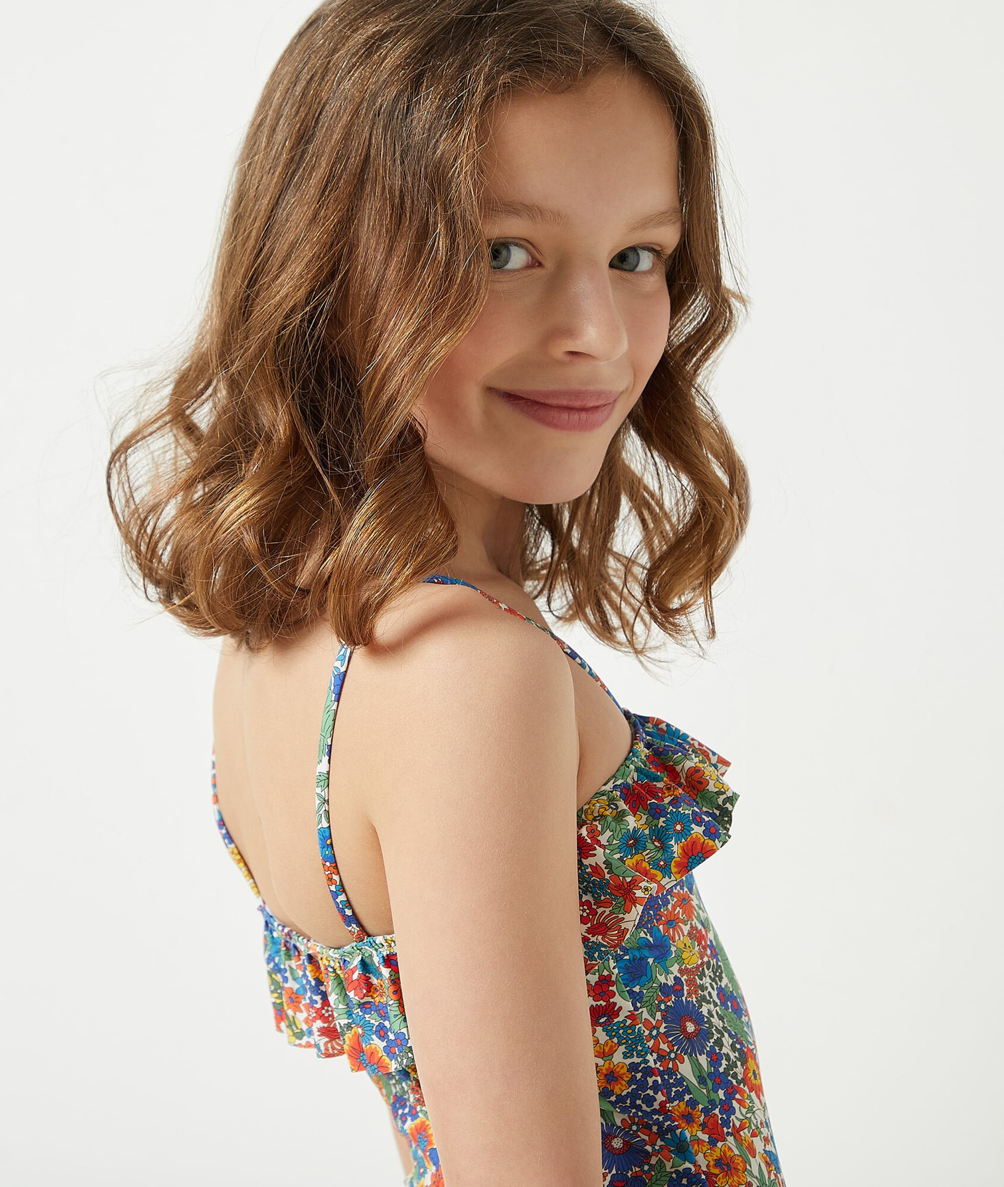 Bañador tejido Liberty niña MARGARET MULTICOLORE - ETAM