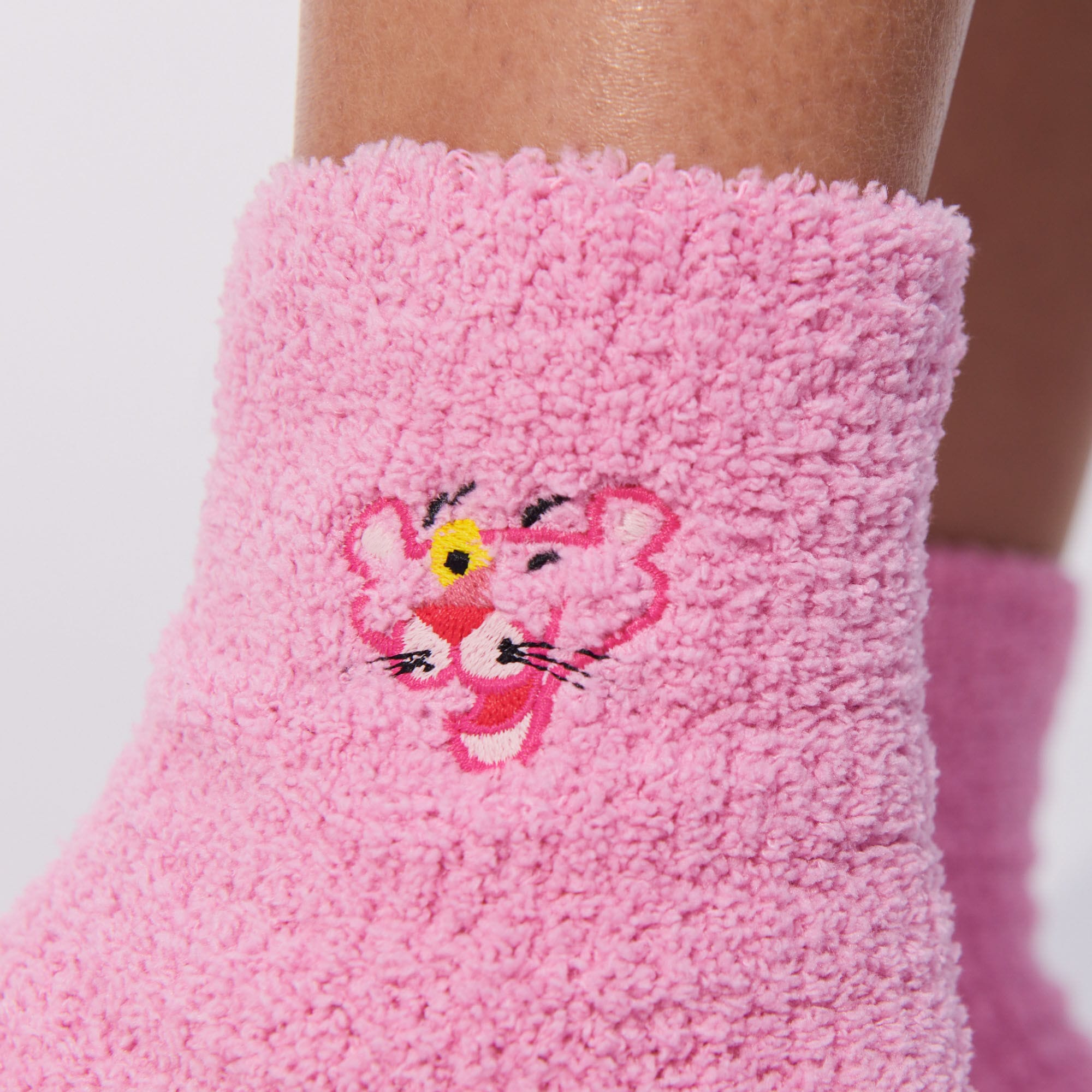 Chaussettes à imprimé Panthère Rose - multicouleurs - Undiz