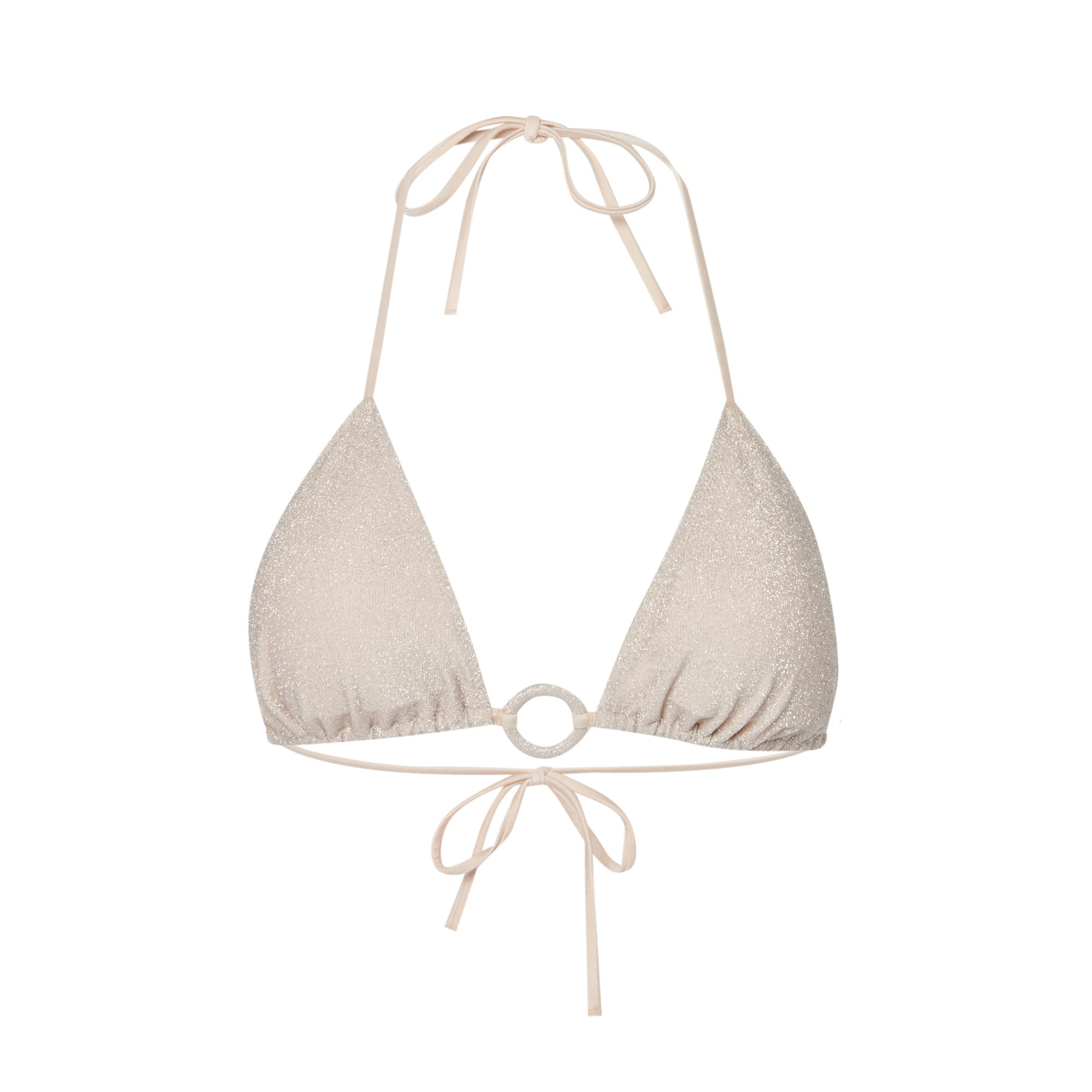 Triangle - haut de maillot de bain - rose pale - Undiz