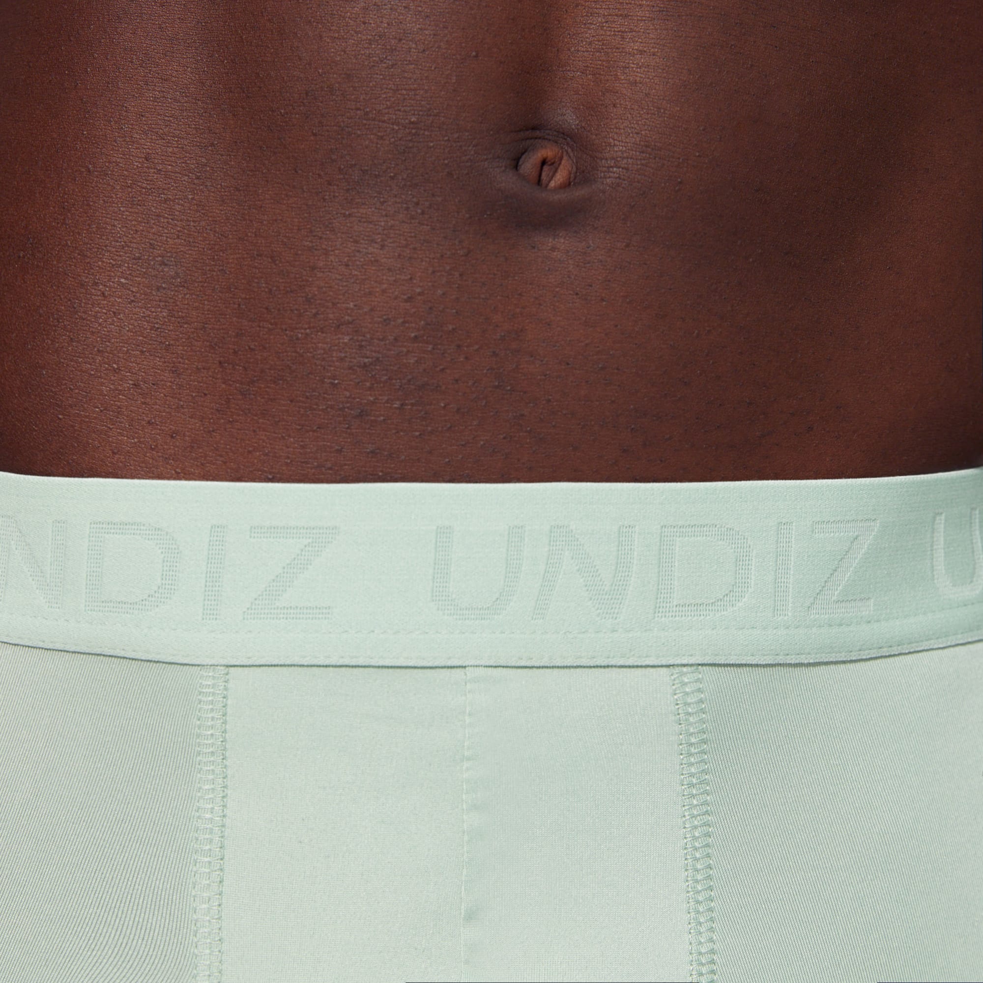 Boxer uni en micro - vert amande - Undiz