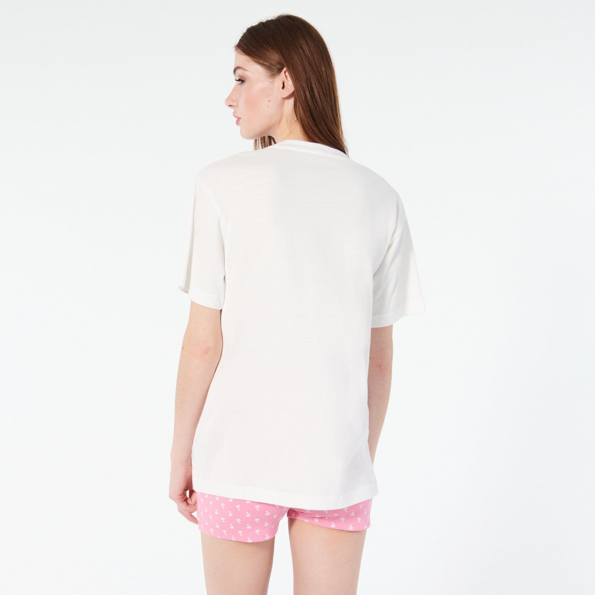 T-shirt en jersey Barbie - blanc cassé - Undiz