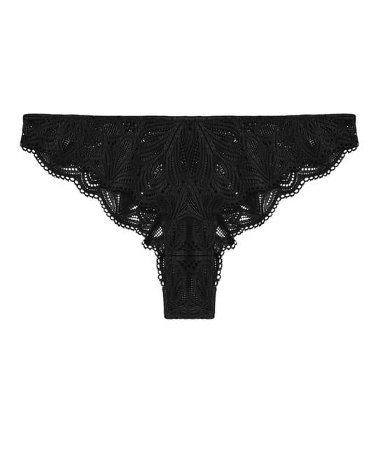 Soutien-gorge triangle en dentelle - noir - Undiz