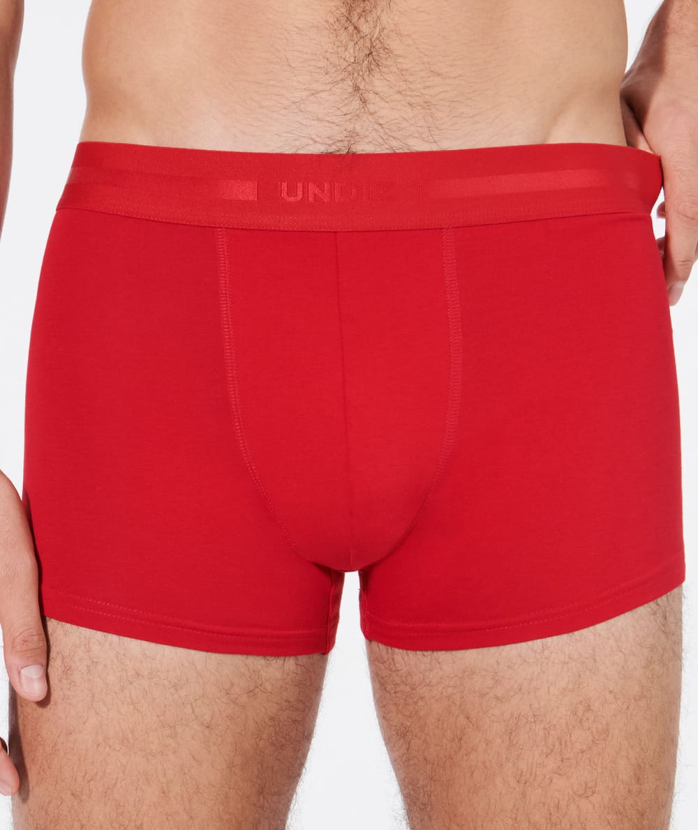 J'ai (presque) toujours raison slogan boxer shorts - red - Undiz