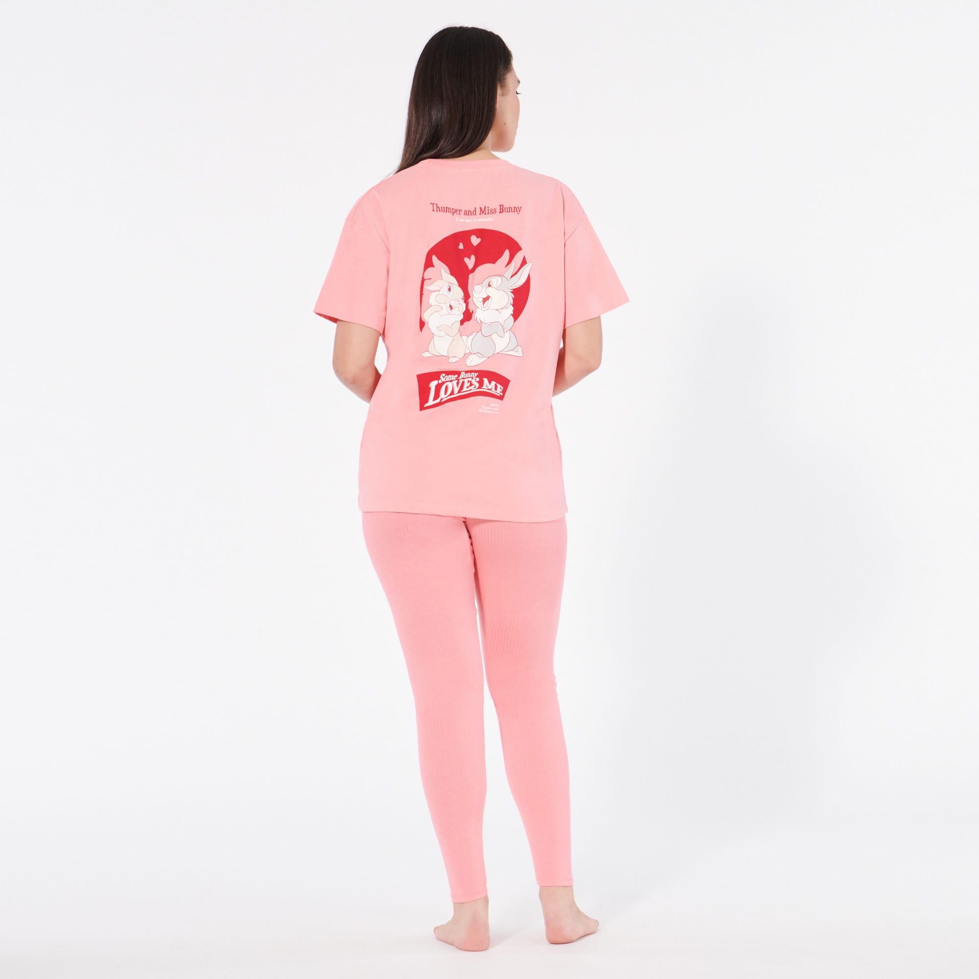 Legging en jersey - rose - Undiz