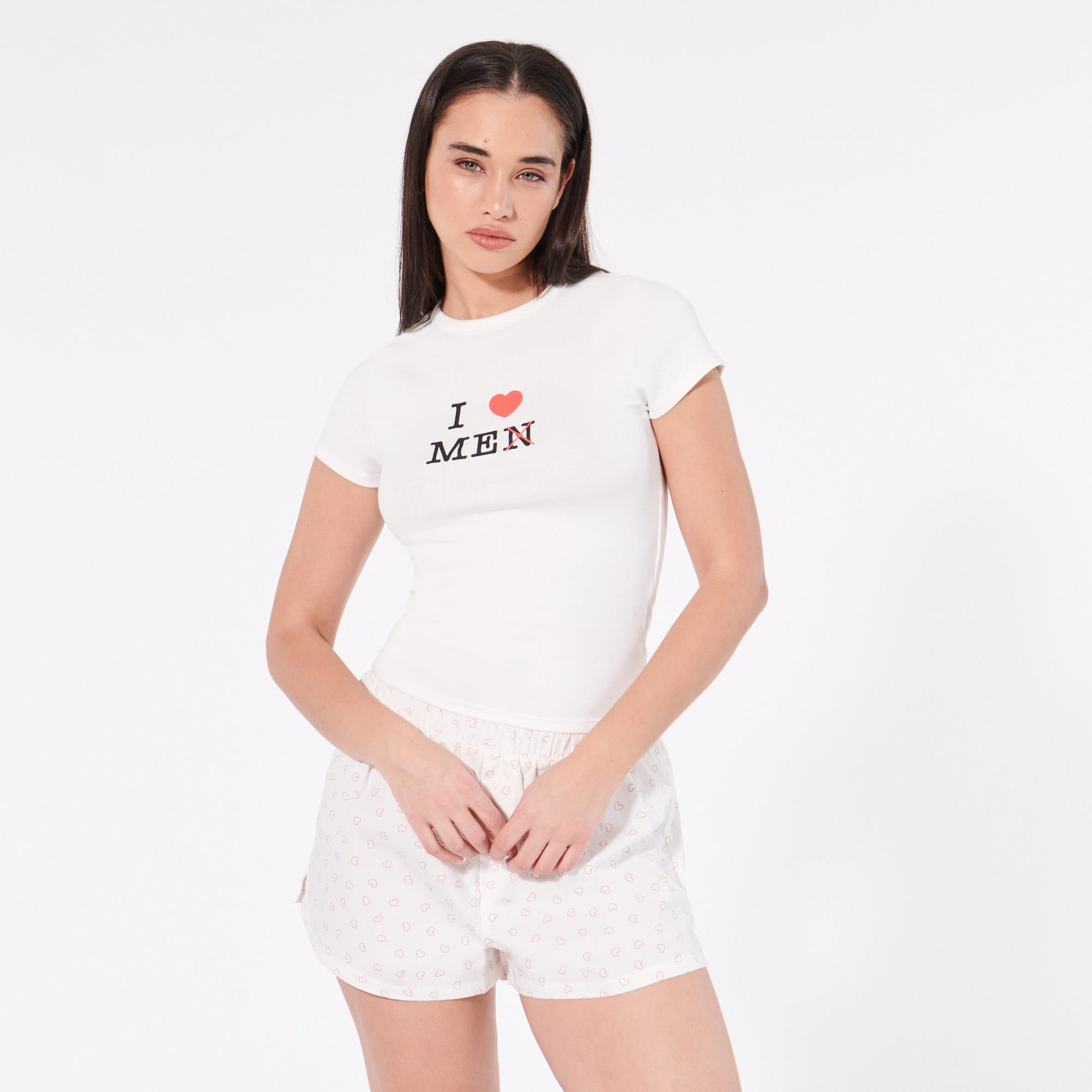 Tee-shirt en coton - framboise - Undiz