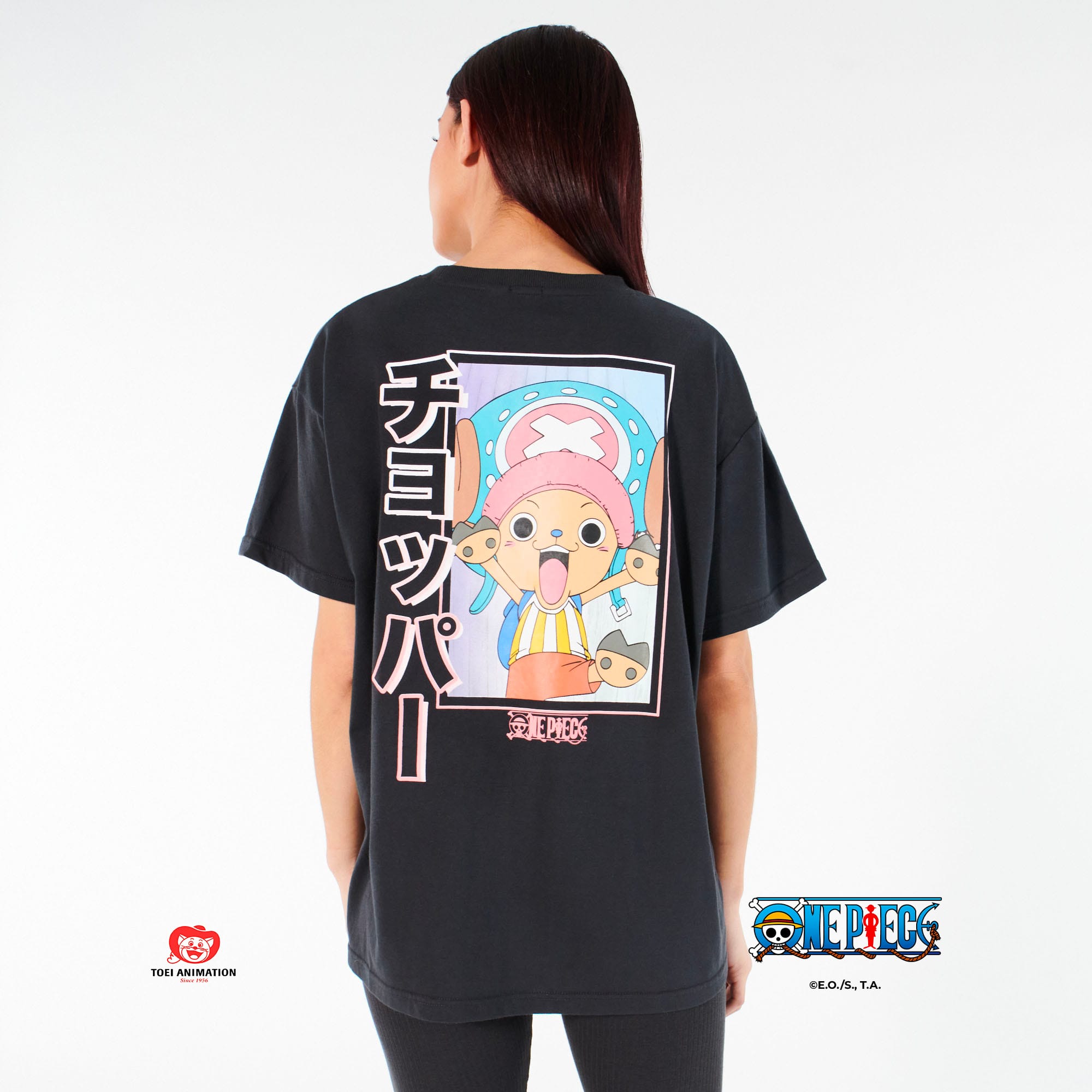 T-shirt One Piece - noir - Undiz