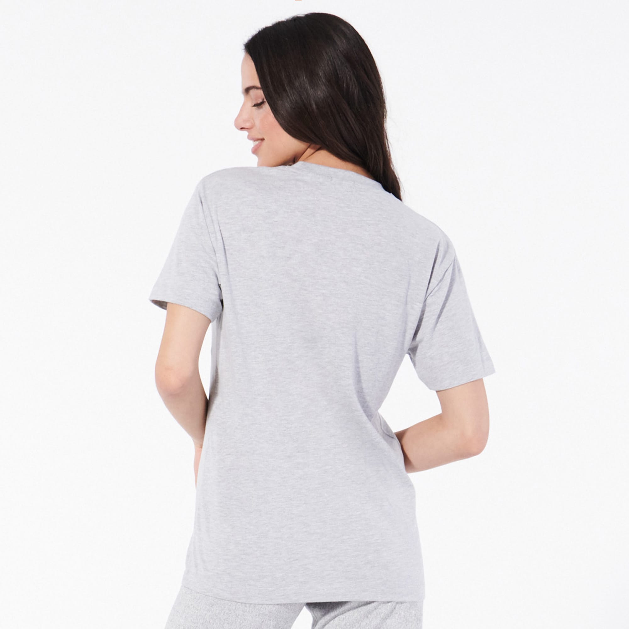 Thumper jersey T-shirt - flecked grey - Undiz